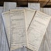 4 1930s Assessment Forms Business Papers Antique Pages Modern Woodmen ...