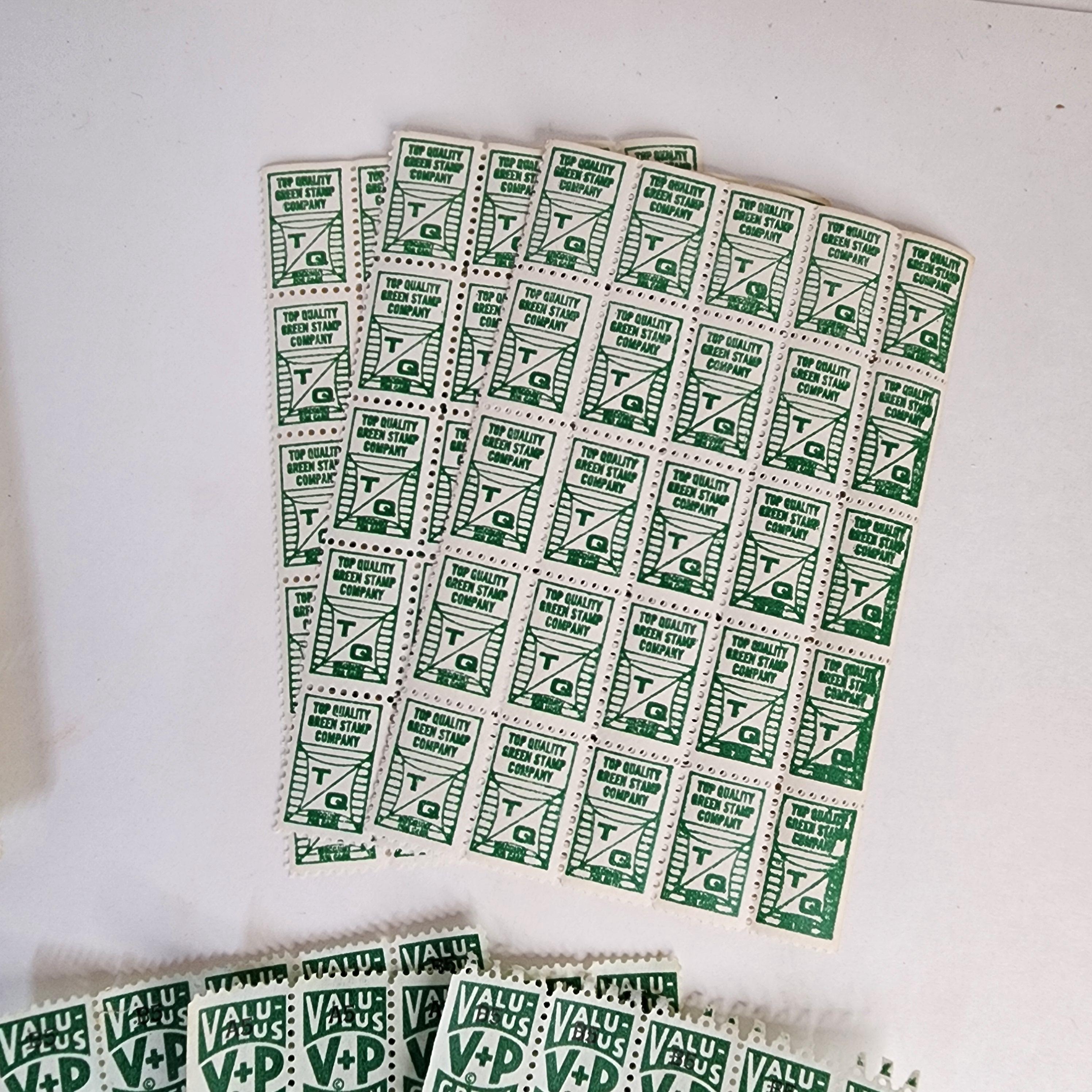 8 CHOICES 75 Green Savings Stamps Top Quality D and C Bonus V + P ...