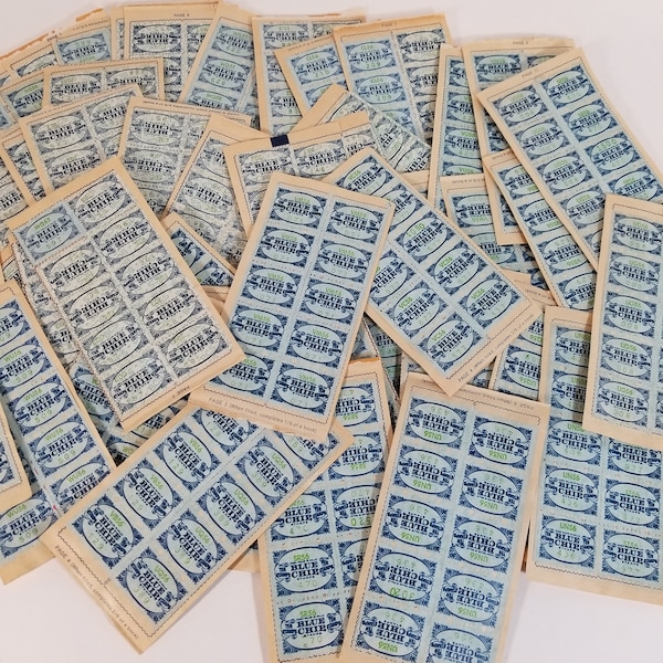 Blue Chip Stamps - Etsy