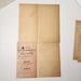 6 Different Handwritten Order Pages 1950s Receipts Beer Bottling ...