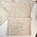 5 Ledger Pages 1912 to 1930s Handwritten Accounts Folded Ledger Sheets ...