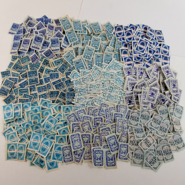 Blue Chip Stamps - Etsy