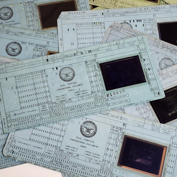 Blue Punch Card - Etsy