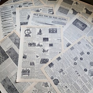 15 Old Sears Catalog Book Pages 1902 Ads Sepia Tone Reproduction ...