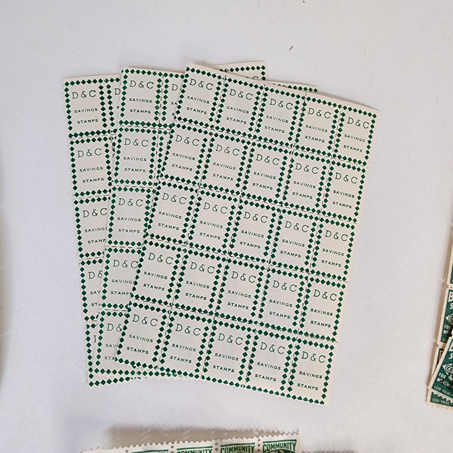 8 CHOICES 75 Green Savings Stamps Top Quality D and C Bonus V + P ...