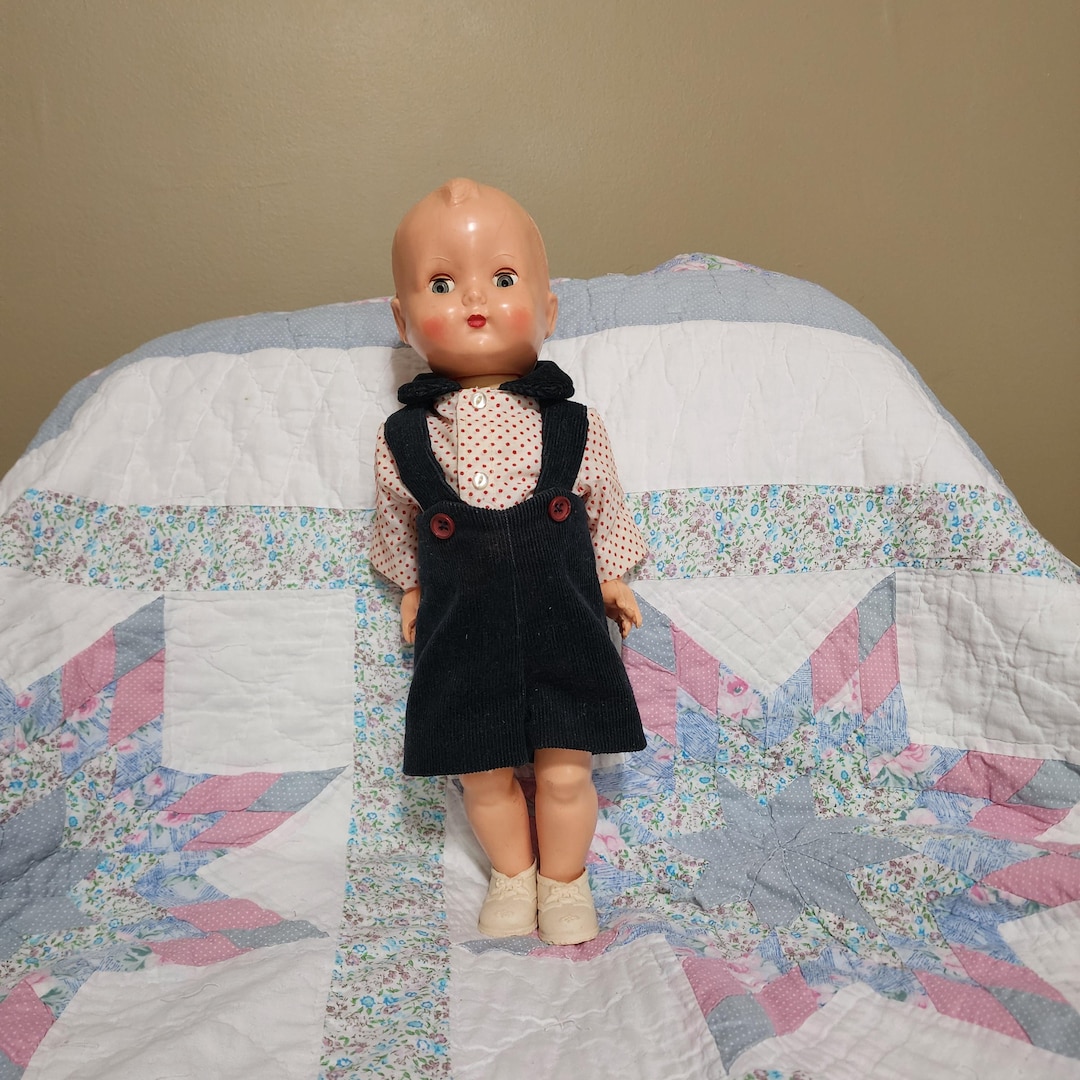 Vintage Roddy Doll Hard Plastic Walking Doll Made in England Handmade ...