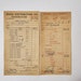 6 Different Handwritten Order Pages 1950s Receipts Beer Bottling ...