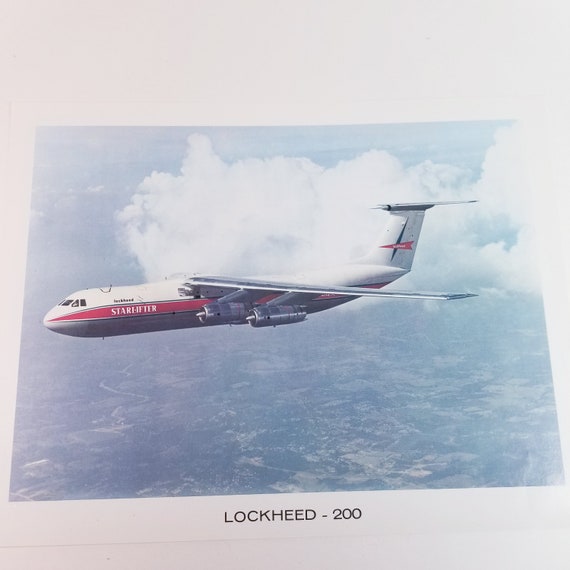 Lockheed Georgia 1960's Advertising Photo Lockheed 200 | Etsy