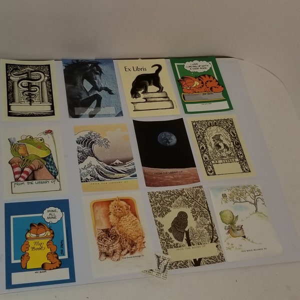 Vintage Book Plates - Etsy