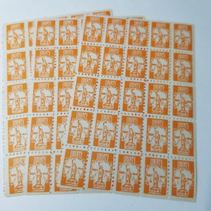 Choice of 75 Savings Stamps 3 Sheets Leader HO Universal Gold Lincoln ...