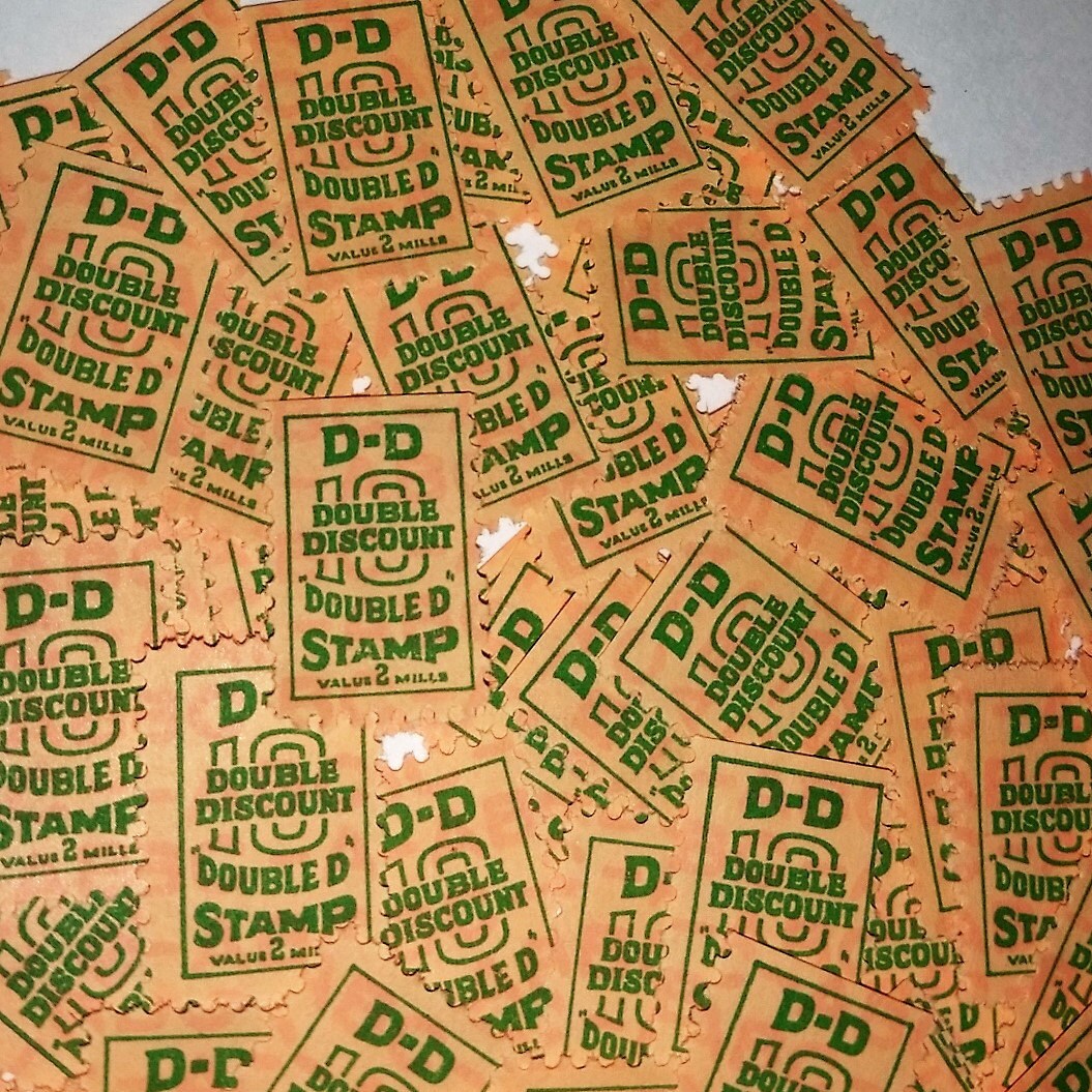 100 Single D&D Savings Trading Stamps Vintage Paper Supplies | Etsy