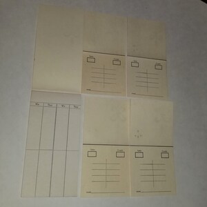 Bridge Tally Card Set 4 Tallies and Score Pad Purple Gold Fleur-de-lis ...