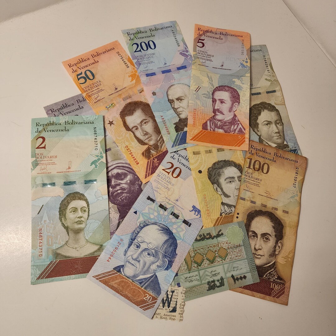 10 Piece Currency Lot International Banknotes Colorful Paper Money ...