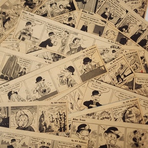 1950s Newspaper Cartoons Current Science Clippings 5 Alec Tron Comic ...