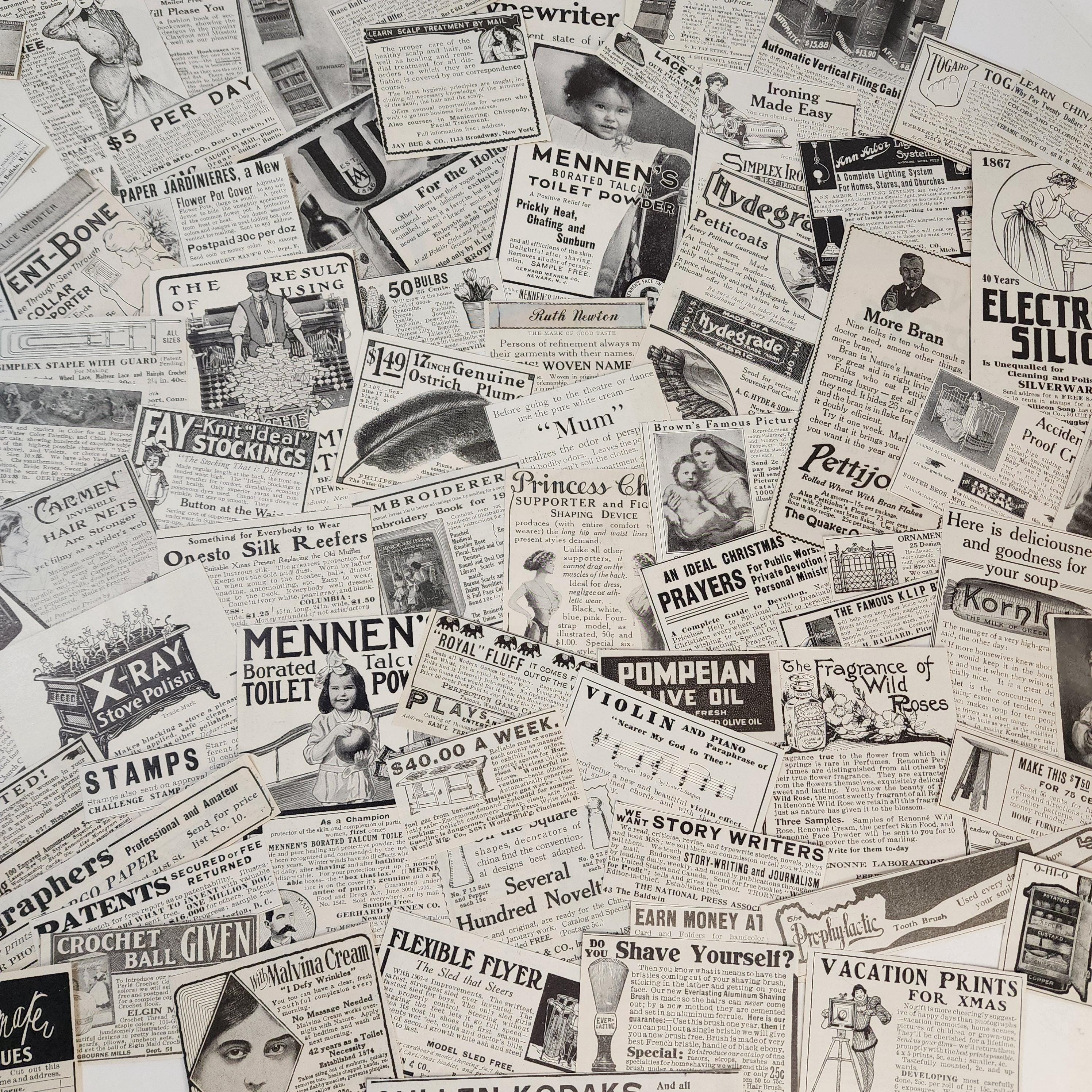 Random Pick 50 Antique Victorian Ads Early 1900's Women's Magazine ...