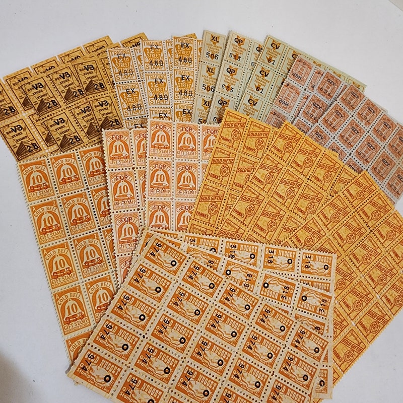 Gold Bond Stamps - Etsy