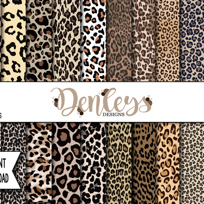 Leopard Wallpaper - Etsy