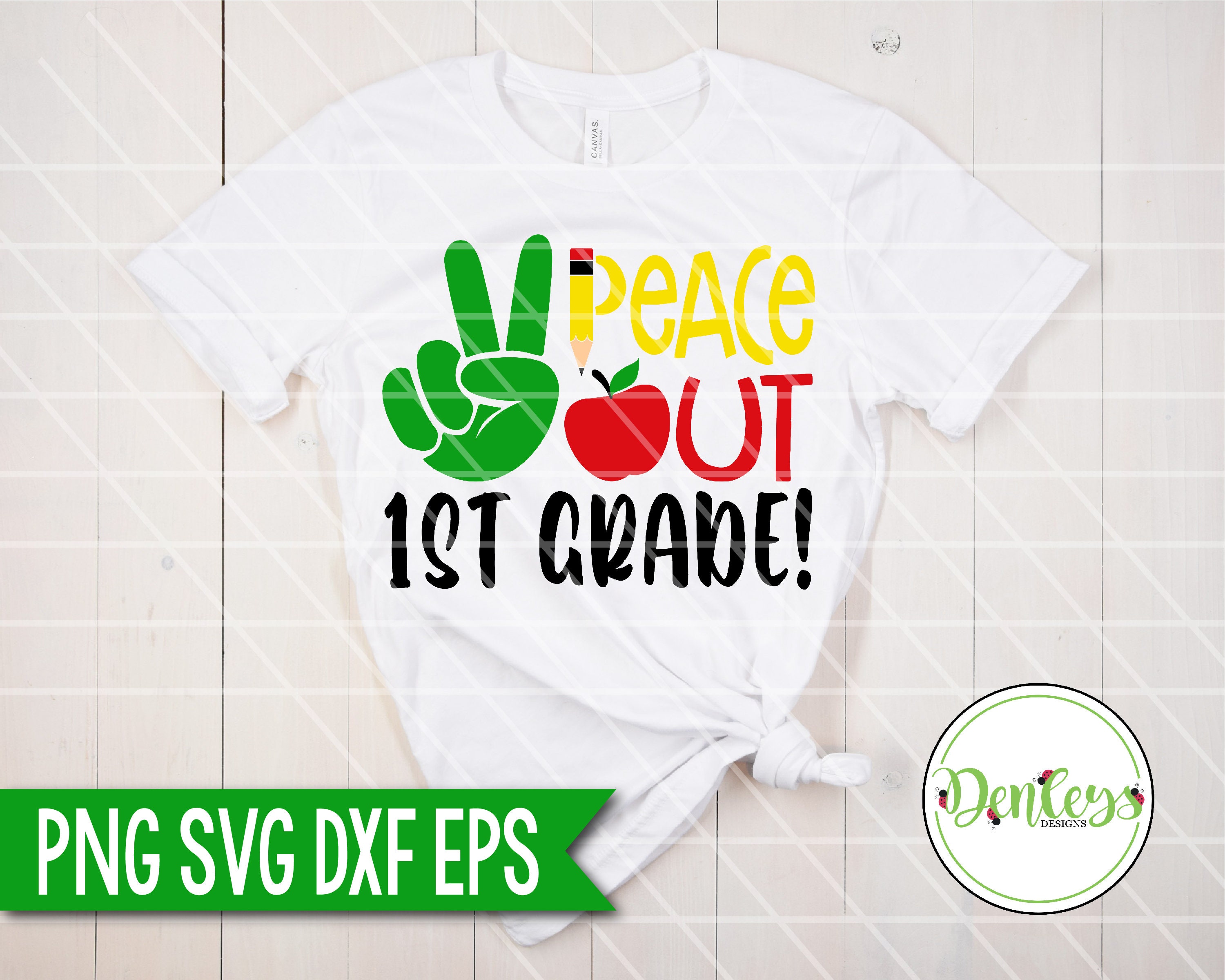 Instant Download: Peace Out 1st Grade End of School Year - Etsy