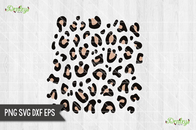Instant Download: Leopard Print SVG PNG DXF Epsfile - Etsy