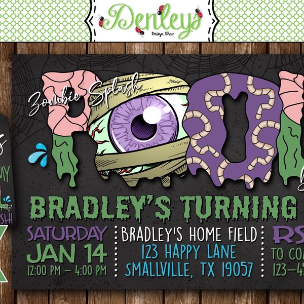 Zombie Party Favors - Etsy