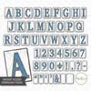 New Orleans NOLA Street Tile Letters Characters Design - Etsy