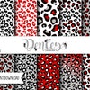 INSTANT DOWNLOAD Leopard Print Digital Paper Scrapbook Paper 12x12 ...