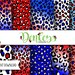 INSTANT DOWNLOAD Leopard Print Digital Paper Scrapbook Paper 12x12 ...