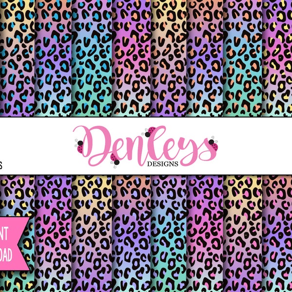 Pastel Leopard Print - Etsy