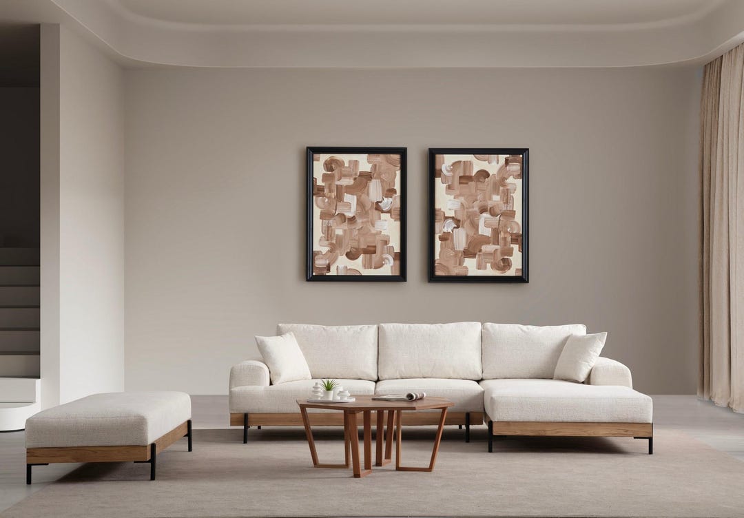 Modern Home Corner Sofa | Simple Design - Etsy