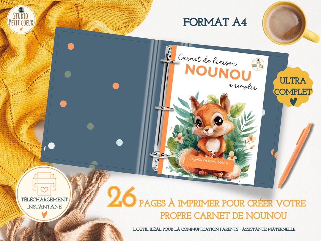 Nanny Communication Log: 26 Printable Pages to Facilitate Communication ...
