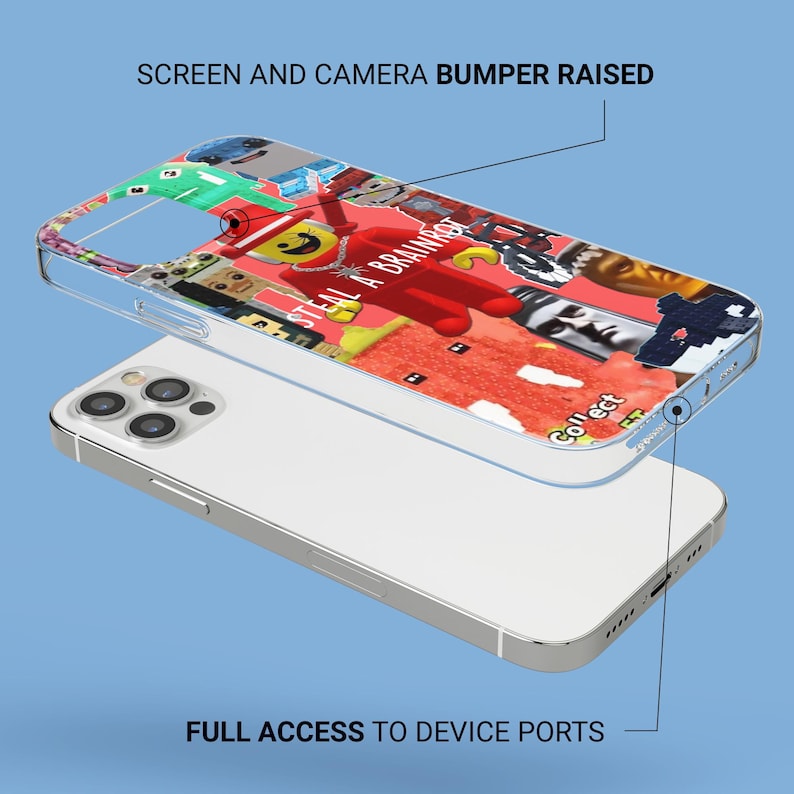 Steal a Brainrot Phone Case Sammy Roblox Cover for iPhone 17 Pro, 16 ...