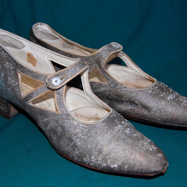 Antique Silk Shoes - Etsy