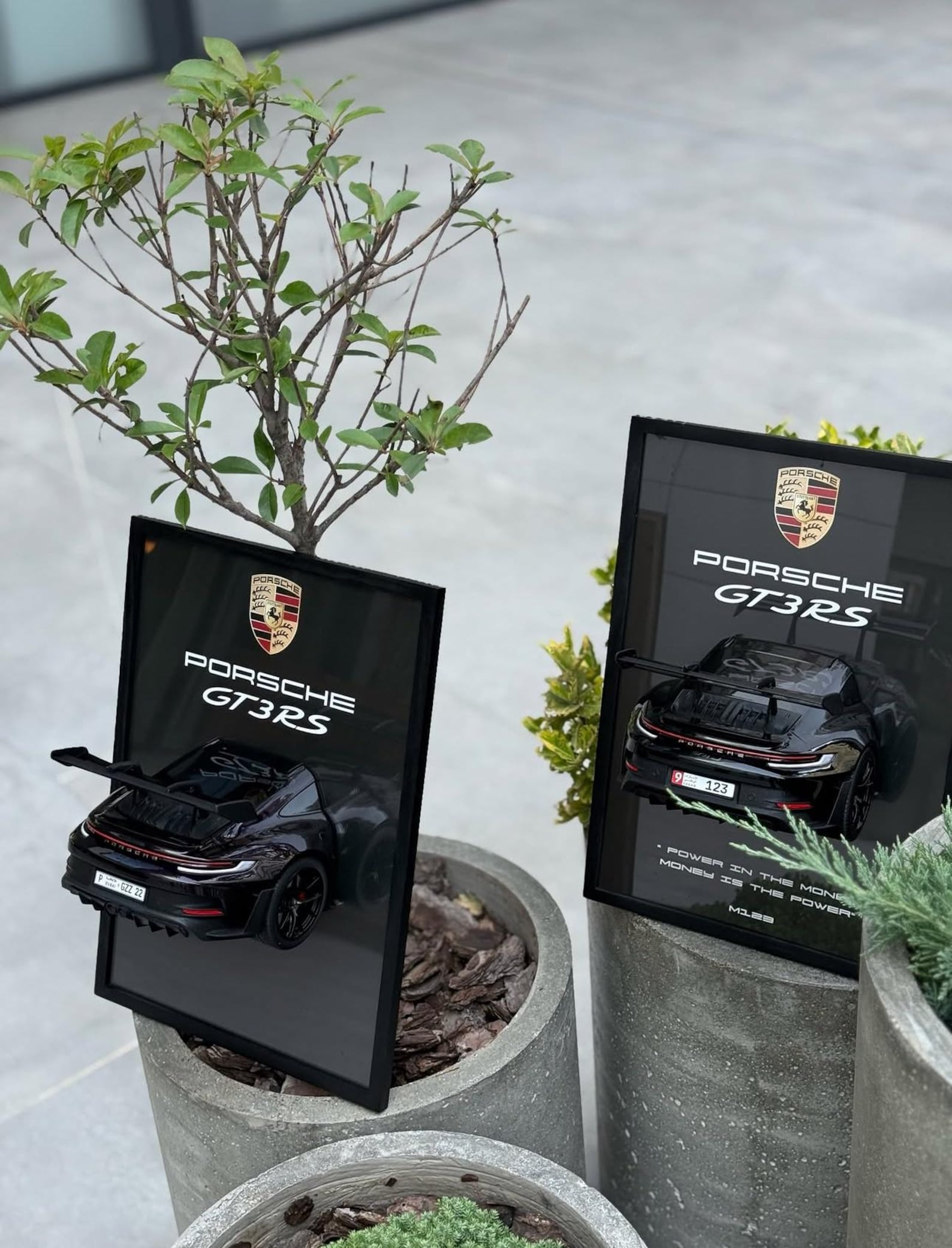 Porsche GT3 RS - 3D Car Wall Art | Painted Exactly Like the Original - Etsy