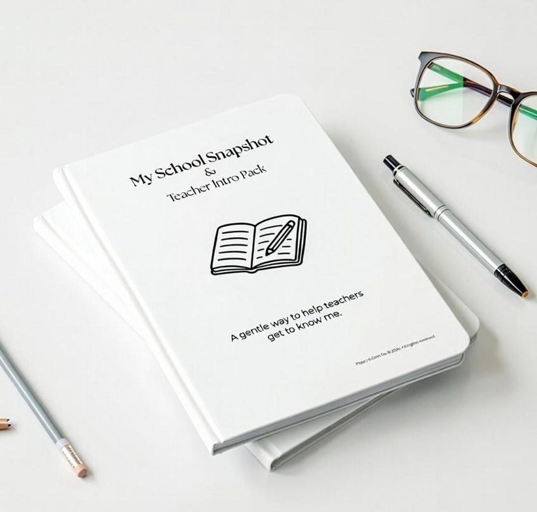 School Snapshot Printable Student Info and Teacher Intro Pack Back to ...