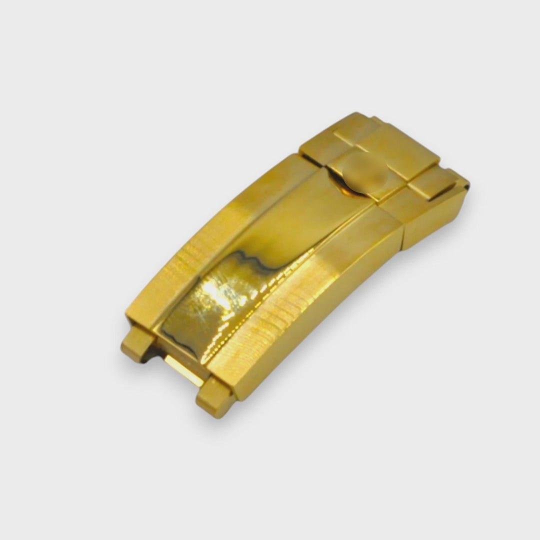 Gold Color Steel Glide Lock Style Watch Clasp - Etsy