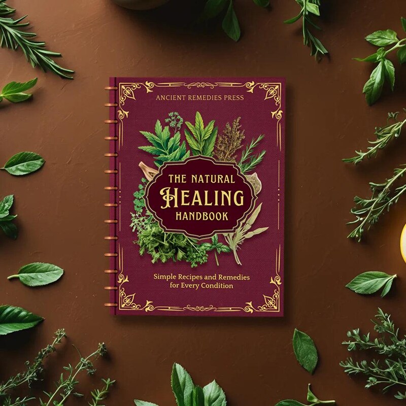 The Natural Healing Handbook Spiral Bound Guide for Herbal Remedies and ...
