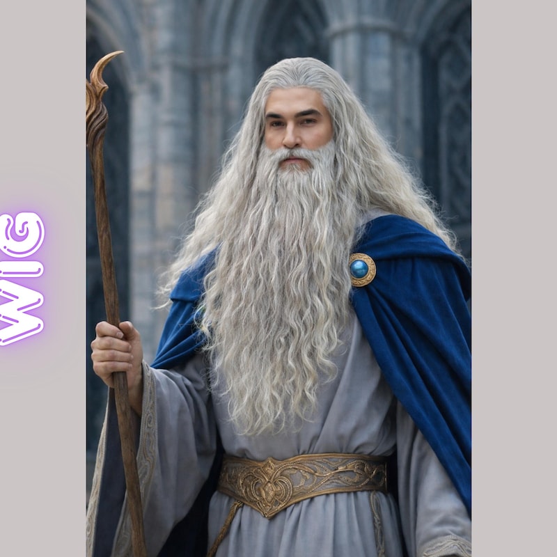 Lace Beard Wigs - Etsy