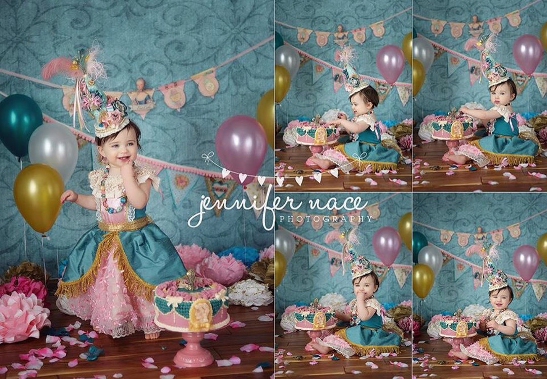 Birthday Girl Over the Top Party Fascinator Cone Hat in Pink, Teal ...