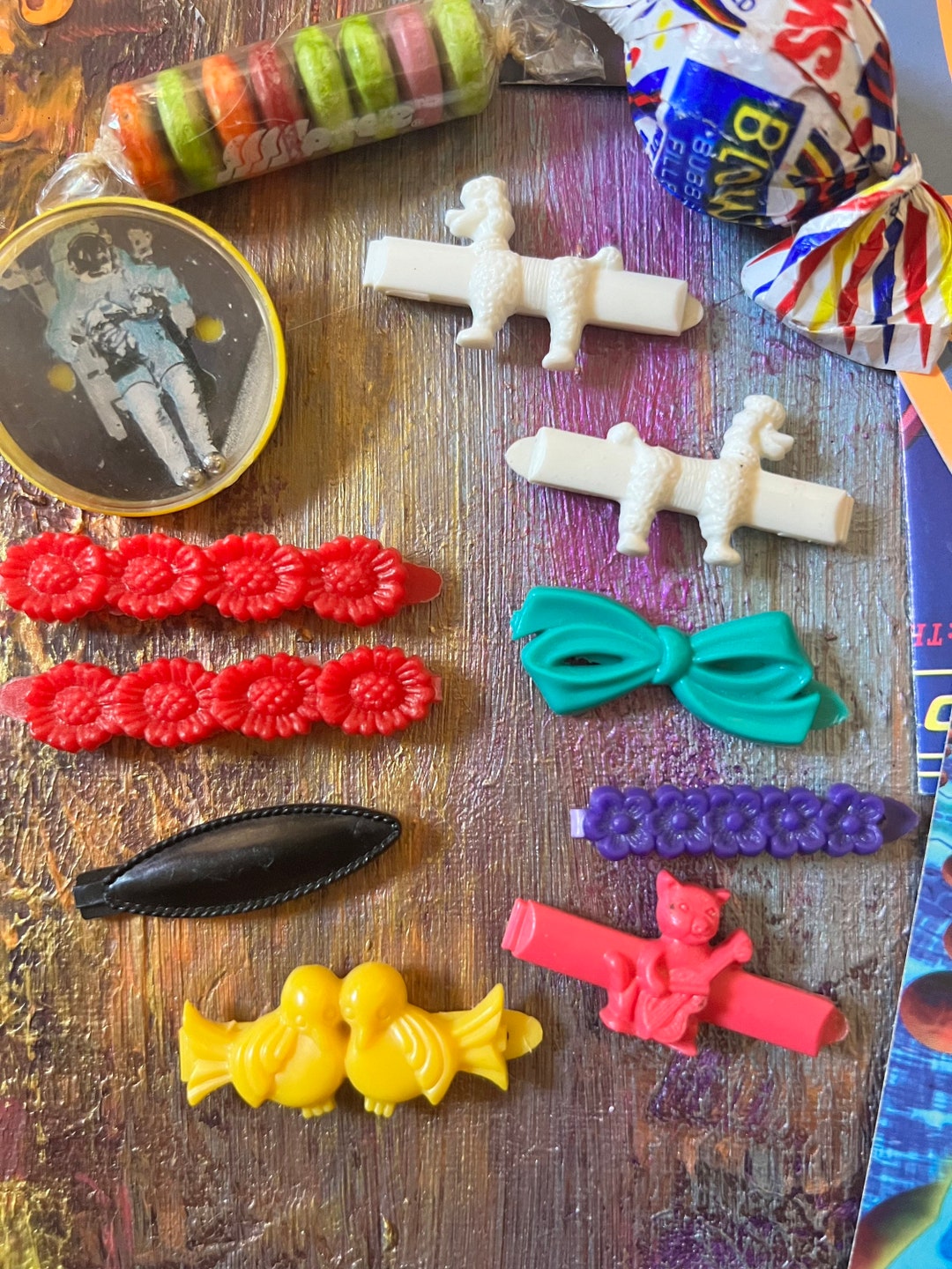 90s 1990s Nineties Vintage Rave • Raver Iconic Barrettes • the Classics ...