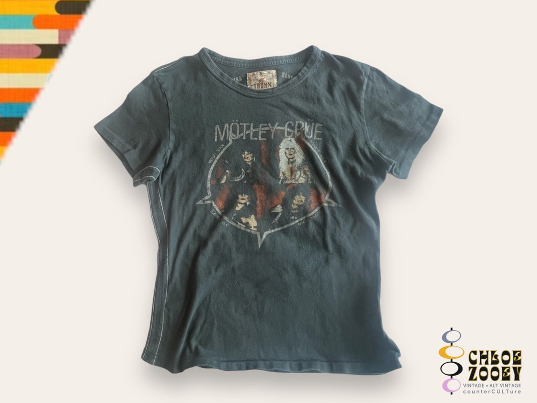 Y2K Motley Crue 83 Shout at the Devil Tour Tee Shirt 2003 Trunk LTD Lic ...