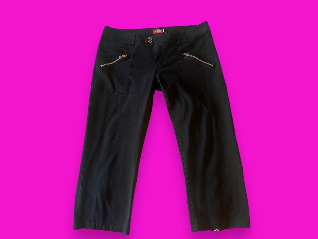 VTG Y2K Dickies Crop Capri Pants Vintage Alt-fashion Alt-style ...