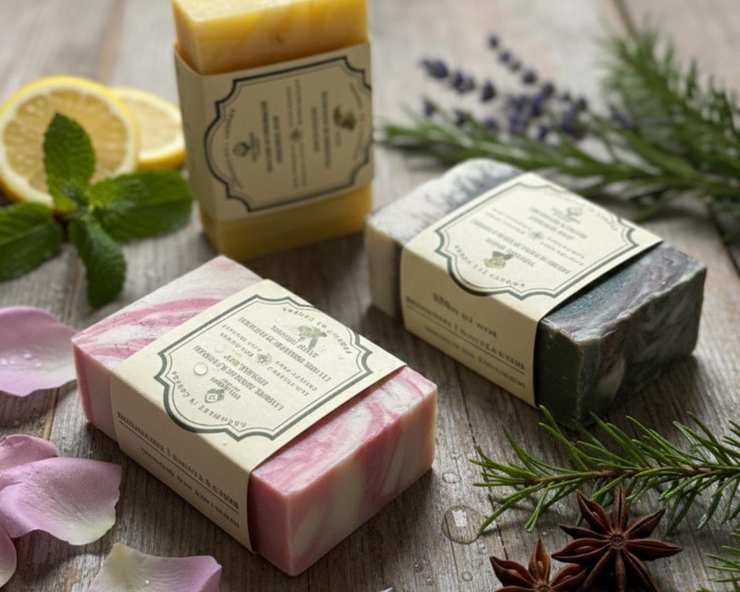 Natural Handmade Soap Bar | Cold Process | Eco-friendly Skincare ...