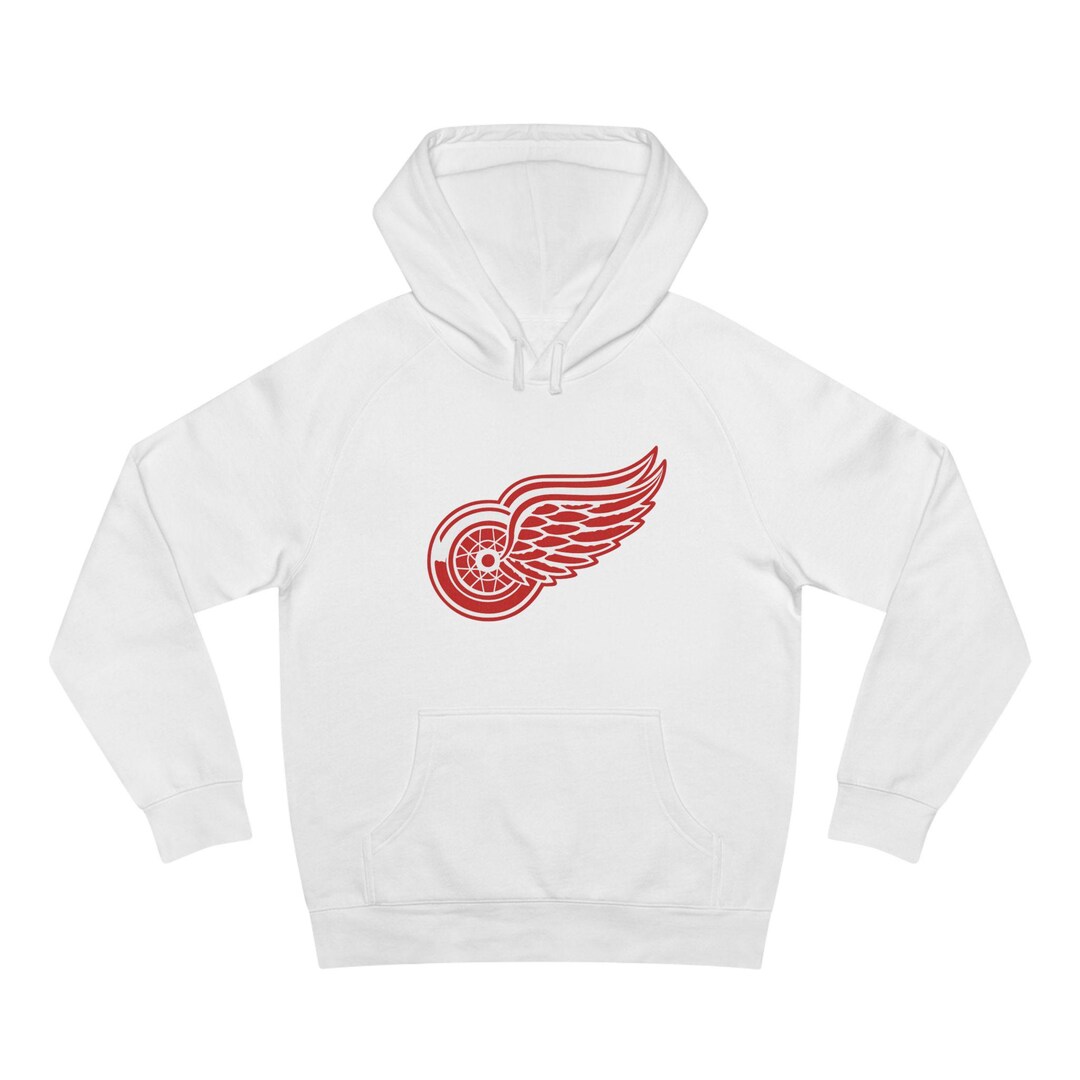 Red Winged Wheel Logo Hoodie | Bueller Red Convertible Back Print ...