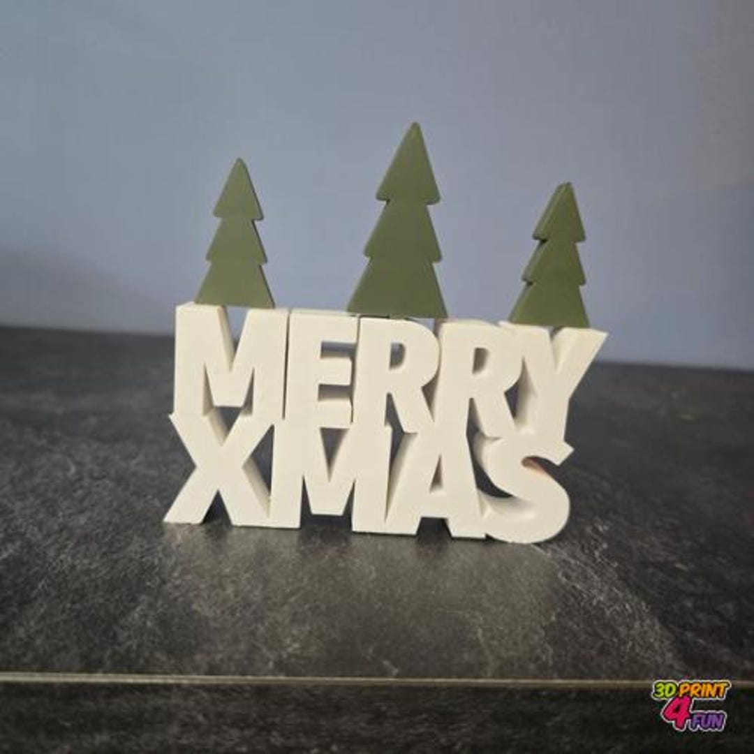 Merry X Mas Sign | Christmas Decor - Etsy