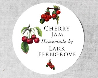 Cherry Label | Etsy