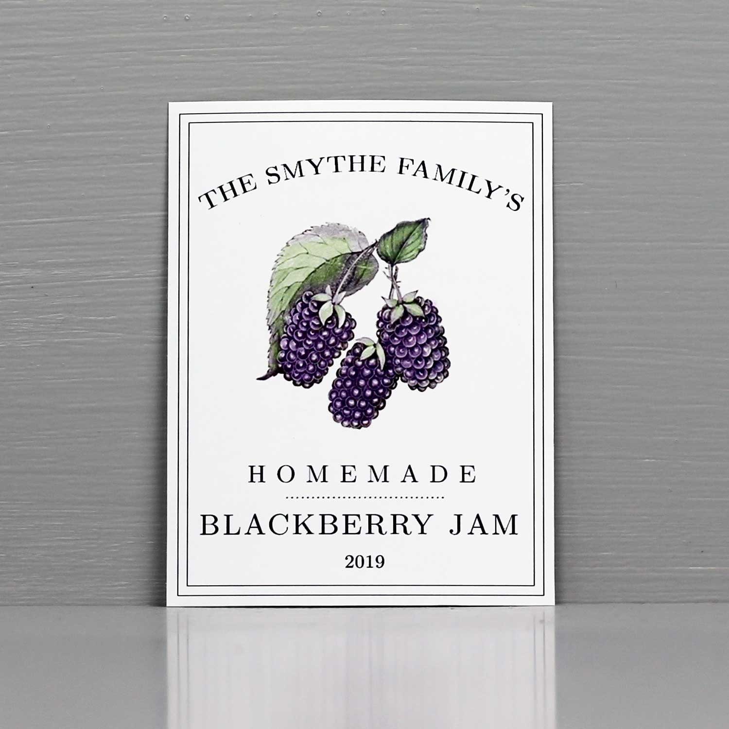 Paper & Party Supplies CUSTOM Blackberry Jam Label Printables ...