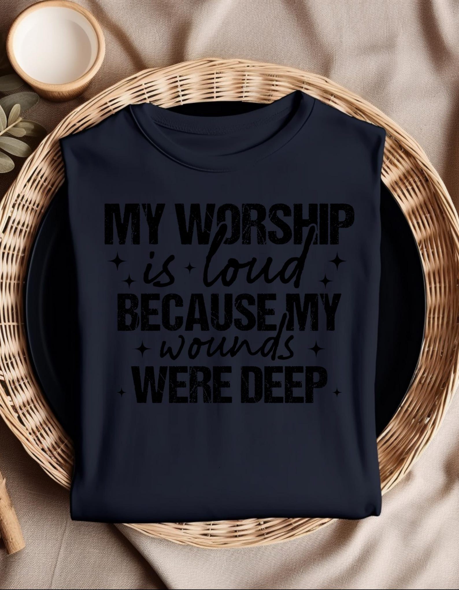 My Worship is Loud PNG, Deep Wounds Sublimation Design, Christian ...