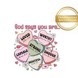 God Says You Are PNG - Etsy