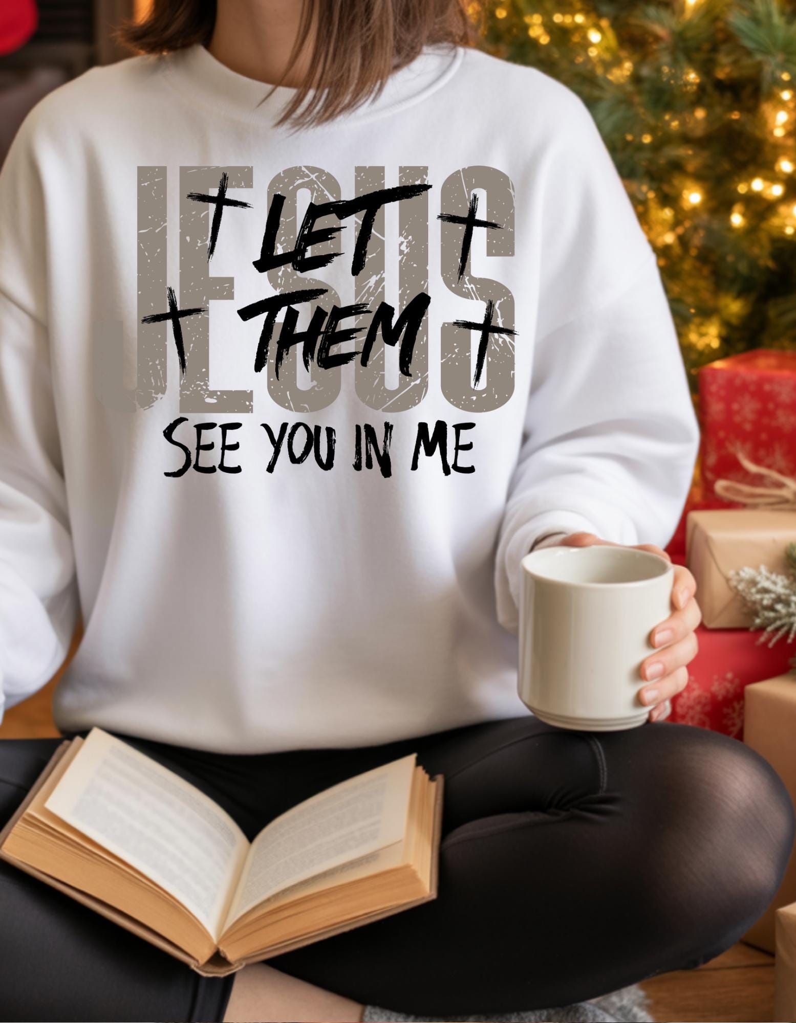 Jesus Let Them See You in Me" PNG Digital Download | Christian Faith ...