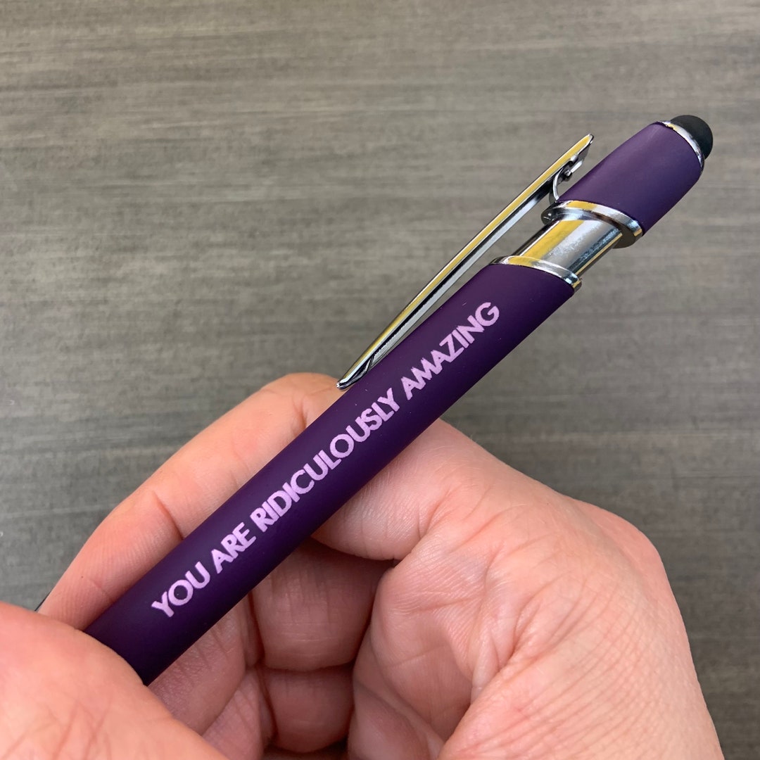 You Are Ridiculously Amazing Engraved Pen & Stylus – Teacher ...